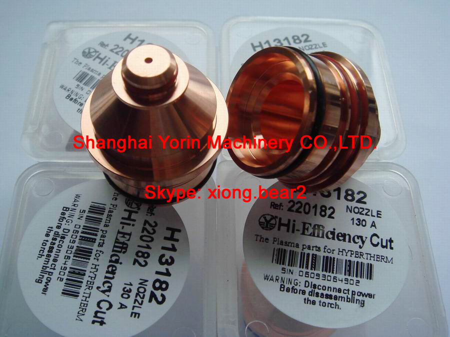 220182,220188,220554 nozzle for HYPERTHERM HPR130/HPR130XD